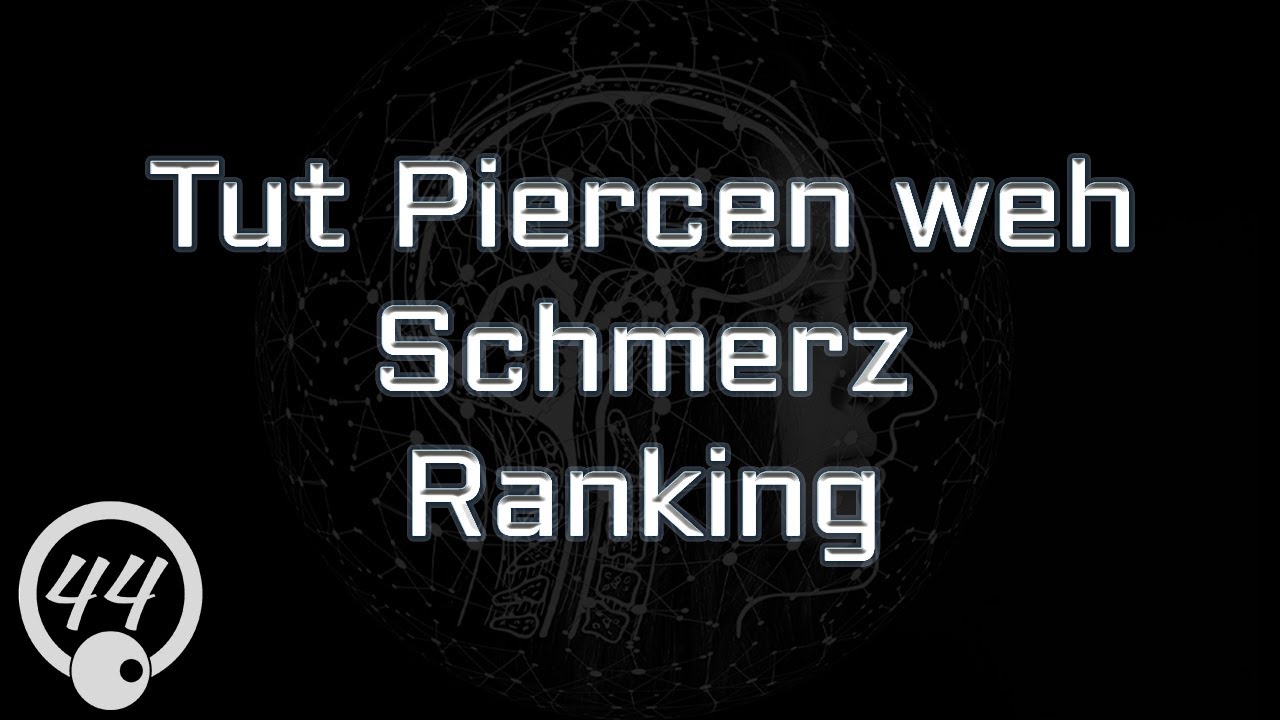 Tut Piercen weh - Das Ranking - YouTube