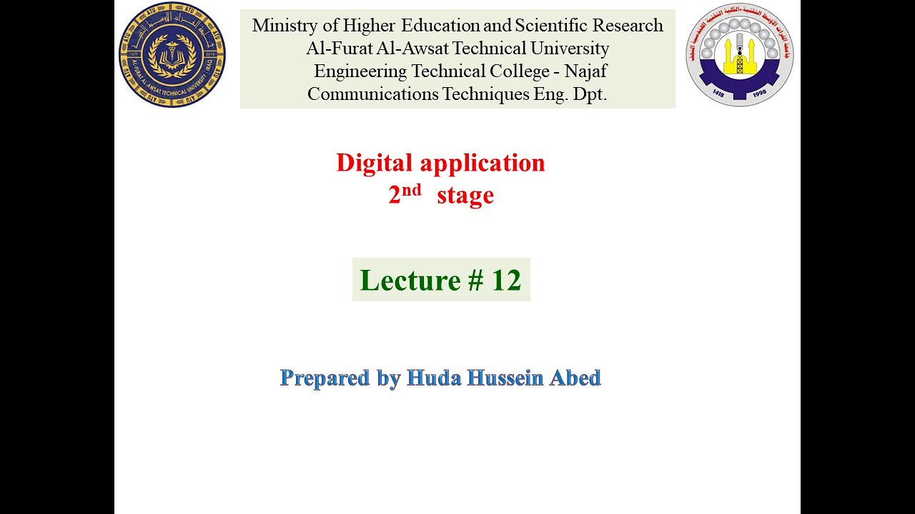 Lecture_12_part3_Parallel in / Serial out & Parallel in/ Parallel out ...
