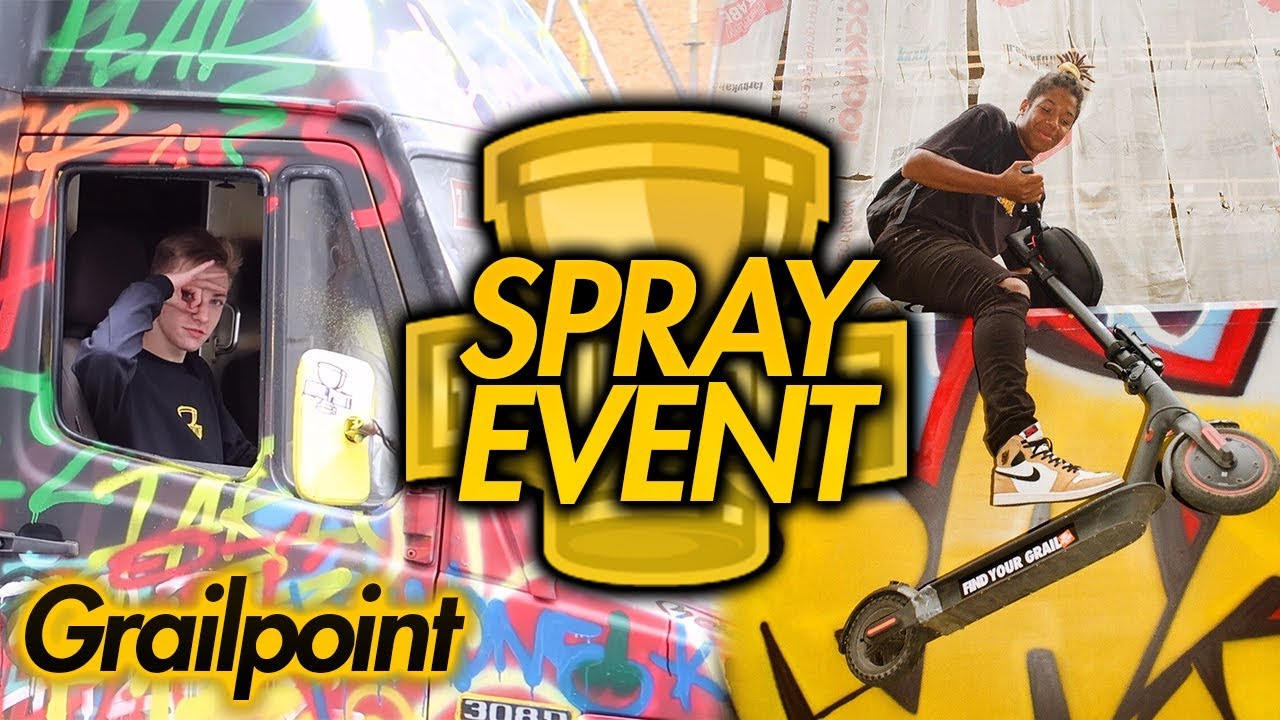 GRAILPOINT SPRAY EVENT - YouTube