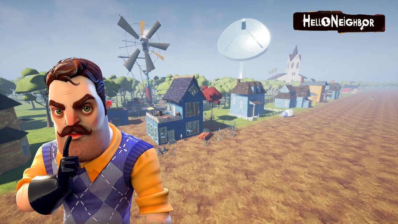 ЗАГОРОДНЫЙ КОТТЕДЖ СОСЕДА! Hello Stepanych ( MOD KIT ) - YouTube