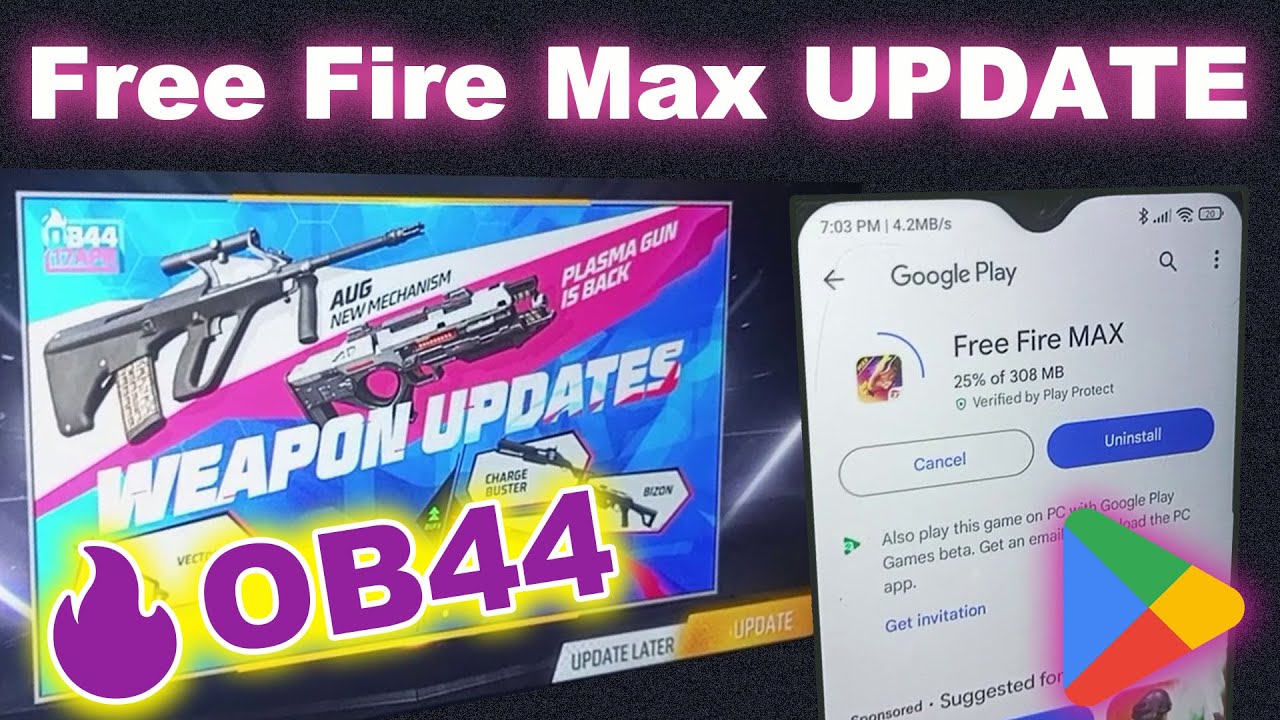 💯 free fire max update kaise karen | how to update free fire | free ...