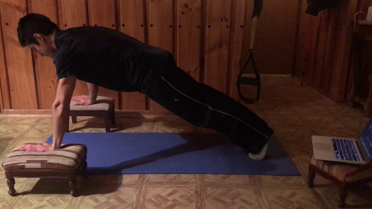 Falling push ups - YouTube