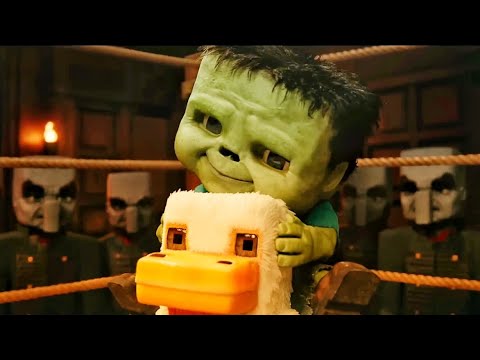 A MINECRAFT MOVIE "Chicken Jockey Scene" Full HD - YouTube