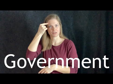 What is Government? (ASL) - YouTube