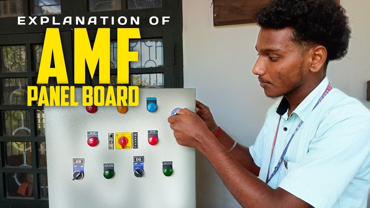 EXPLANATION OF AMF PANEL BOARD - YouTube