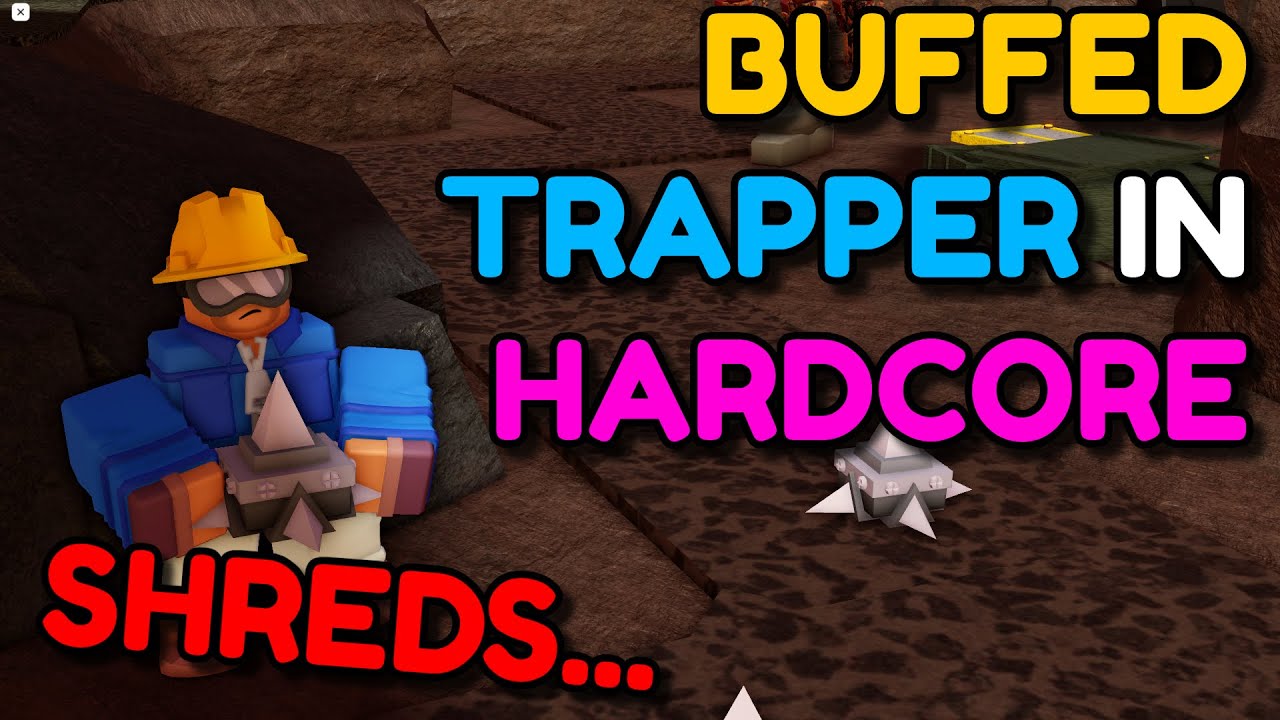 HARDCORE MODE WITH BUFFED TRAPPER - INSANE MIDGAME | ROBLOX TOWER DEFENSE SIMULATOR - YouTube