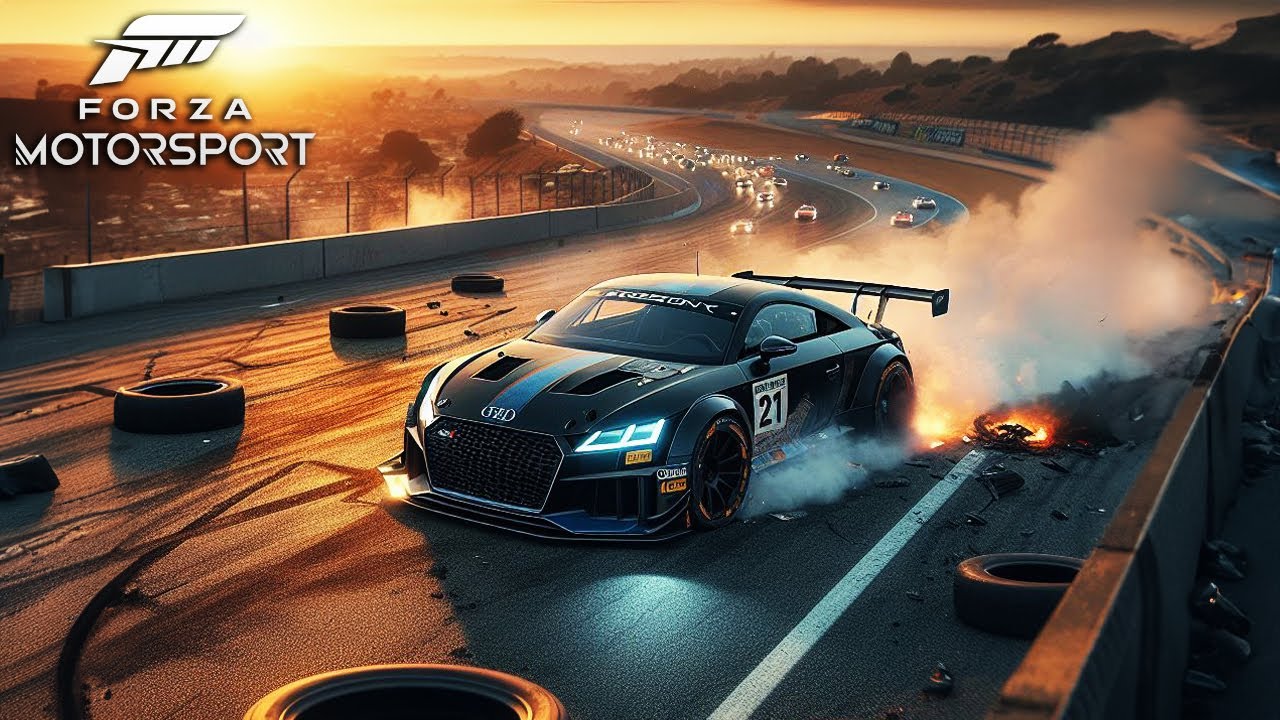 FORZA MOTORSPORT - O PIOR ACIDENTE É SEMPRE NAQUELE PONTO! - YouTube