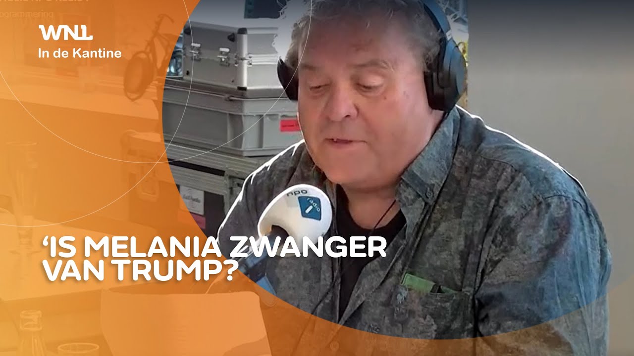 Cabaretier Marcel Verreck: 'Melania voor abortus? Is ze soms zwanger ...