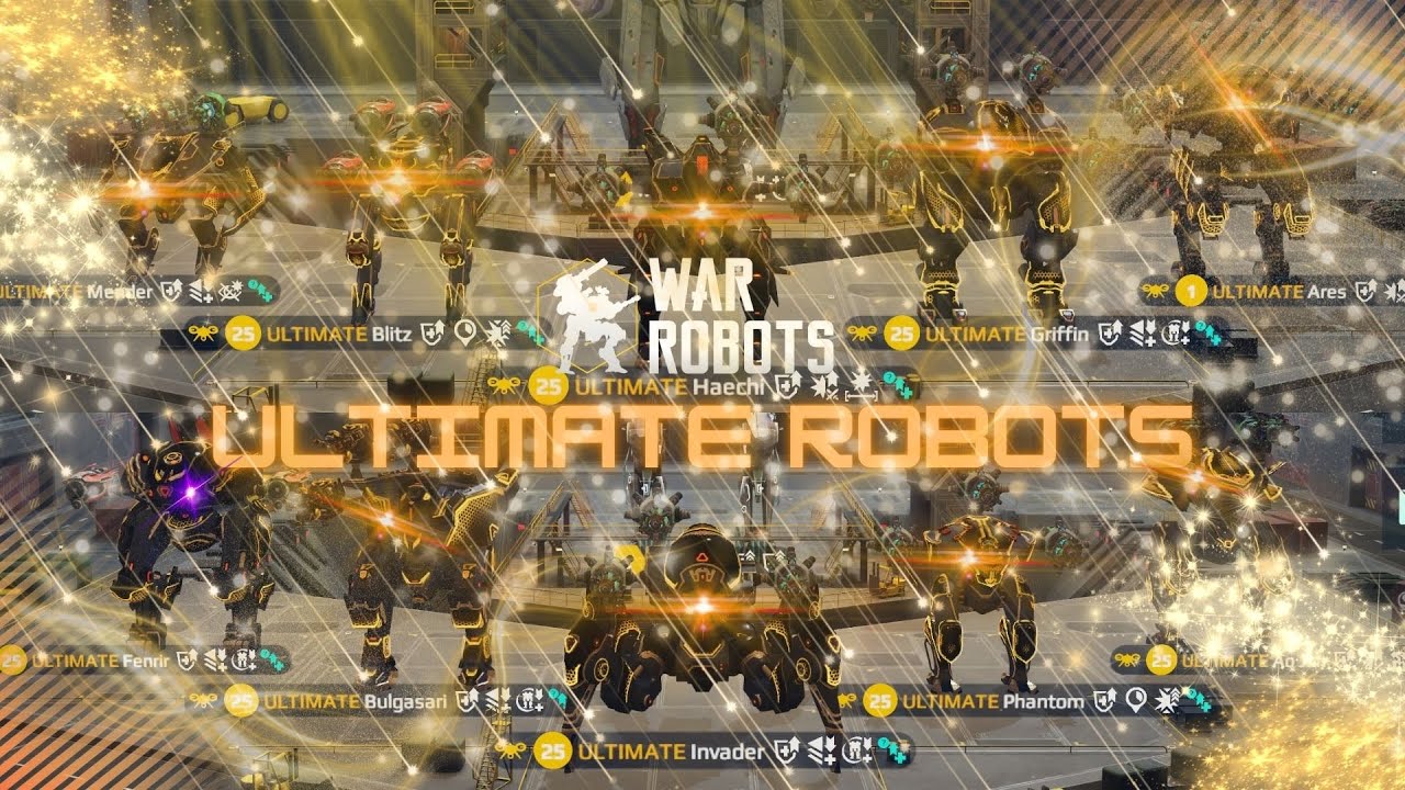 Ultimate War Robots test server gameplay - YouTube