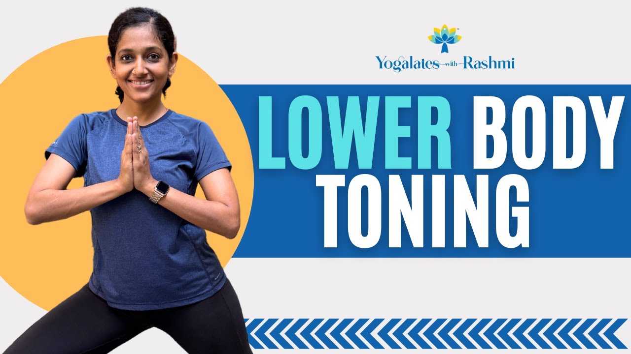 Easy Lower Body Toning Exercises | Burn Fat in Legs | 10 mins workout ...