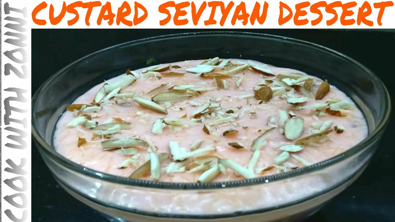 Custard Seviyan Dessert Recipe - YouTube