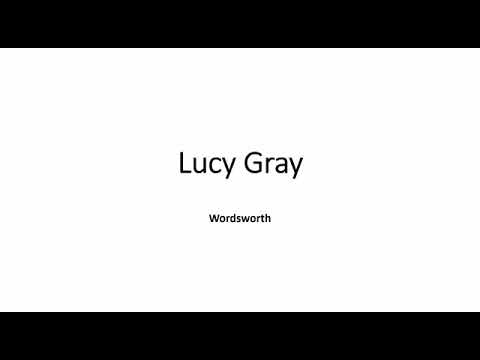 Summary of Poem Lucy Gray (Wordsworth) ADA. English compulsory. Gcw ...