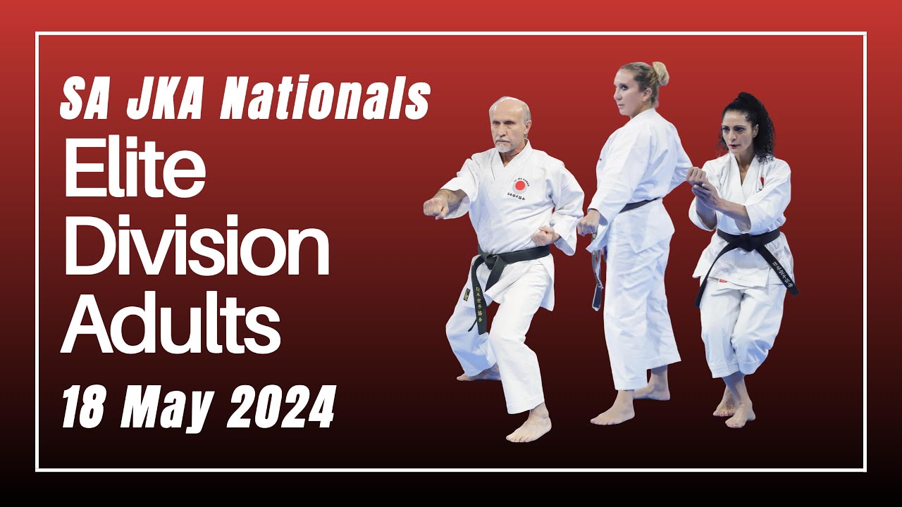SA JKA National Championships 2024 - Elite Veterans - YouTube