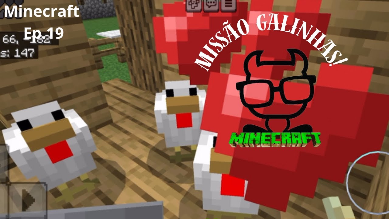 MISSÃO GALINHAS: Como Preencher o Galinheiro! (Minecraft Ep. 19) - YouTube