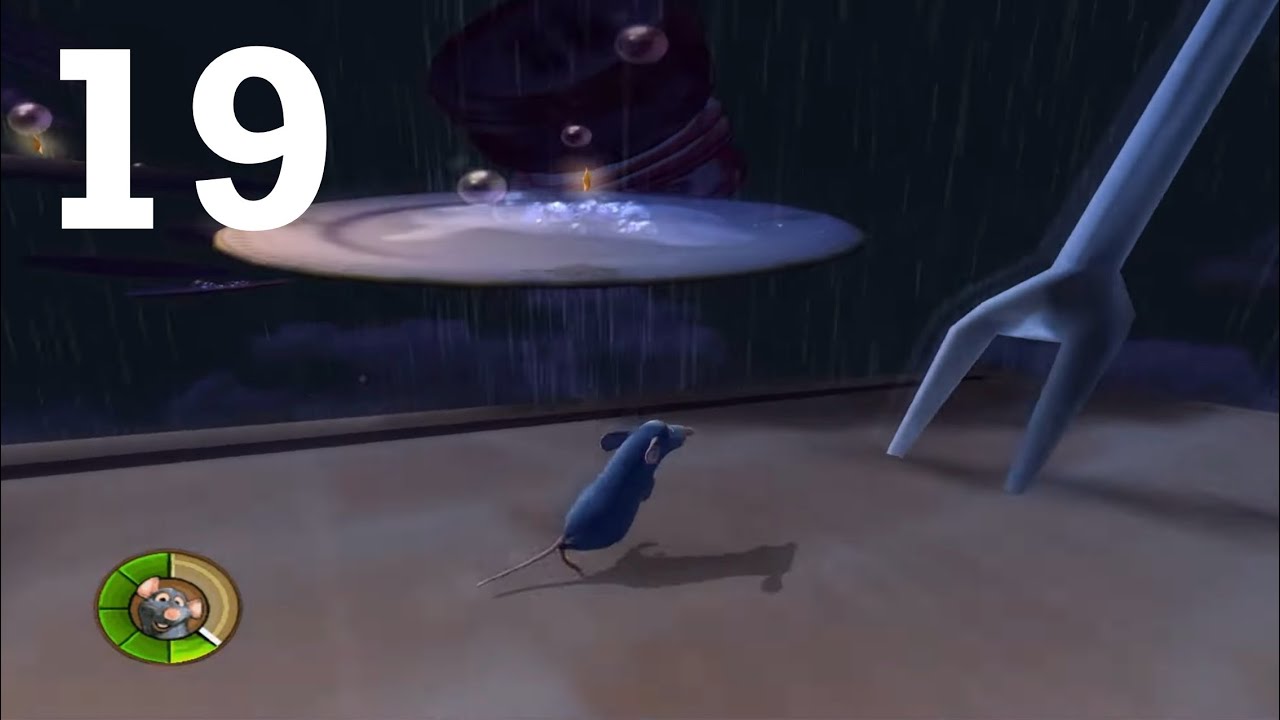 Ratatouille PS2 Game Part 19 Dirty dish fright - YouTube
