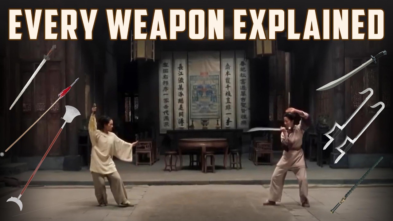 EVERY Weapon from this ICONIC Kung Fu Scene EXPLAINED - YouTube