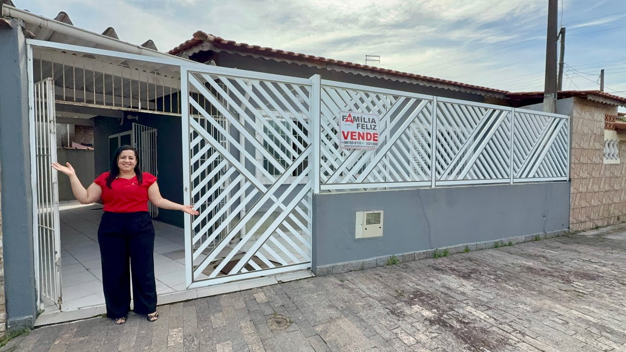 Casa lado praia ⛱🏡 02 dormitórios e 02 vagas cobertas por R$320 Mil 💰🔑 ...