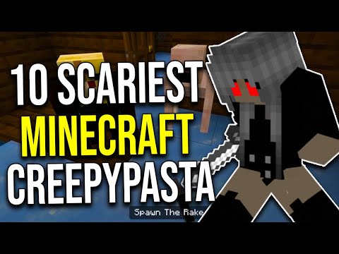 Top 10 Scariest Minecraft Creepypastas HORROR Montage - YouTube