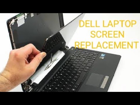 Dell Inspiron P75F905 Screen Replaced !! Dell laptop screen kaise ...