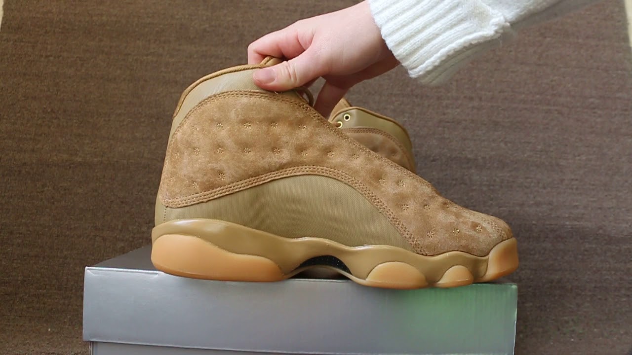 Air Jordan 13 Retro Wheat - YouTube