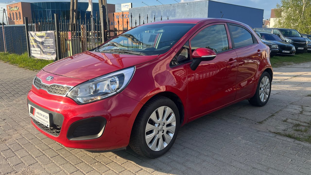 NIEDOSTĘPNY - Kia Rio 1.1 CRDi Eco Dynamic prezentacja auta na sprzedaż ...