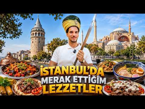 İSTANBUL'DA MERAK ETTİĞİM MEKANLARA GİTTİM