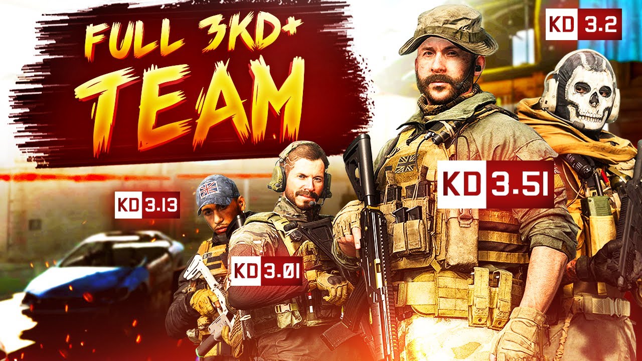 The Sweat Squad - FULL TEAM of 3KD+ TRYHARDS - YouTube