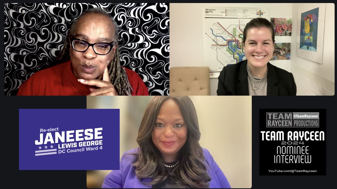 Team Rayceen Nominee Interview: Janeese Lewis George, 2024 Dem Party ...