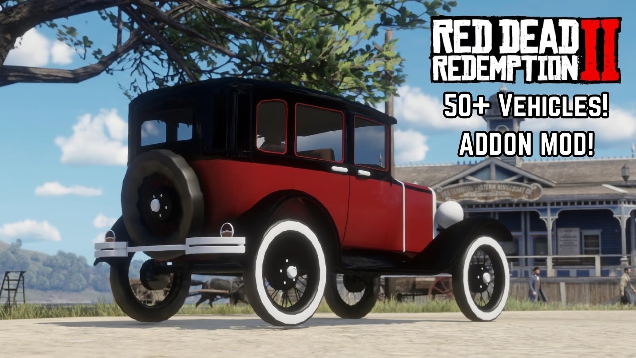 RDR2 - Vehicles Addon Mod Installation Tutorial | 50+ Vehicles (Modern ...