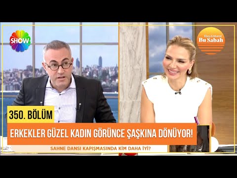Erkekler güzel kadın görünce şaşkına dönüyor! | Bu Sabah 350. Bölüm