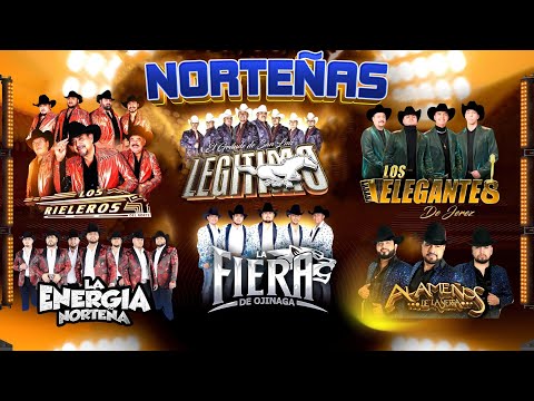 Conjunto Rienda Real, Los Alamenos, La Fiera De Ojinaga Y Mas 🔥Top Norteñas con Sax del 2025