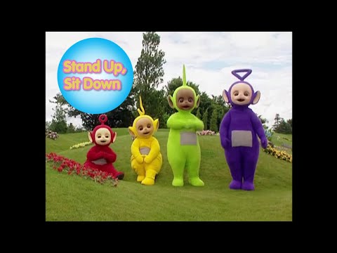 Teletubbies Take The 10 Minutes Test Clip: Stand Up, Sit Down