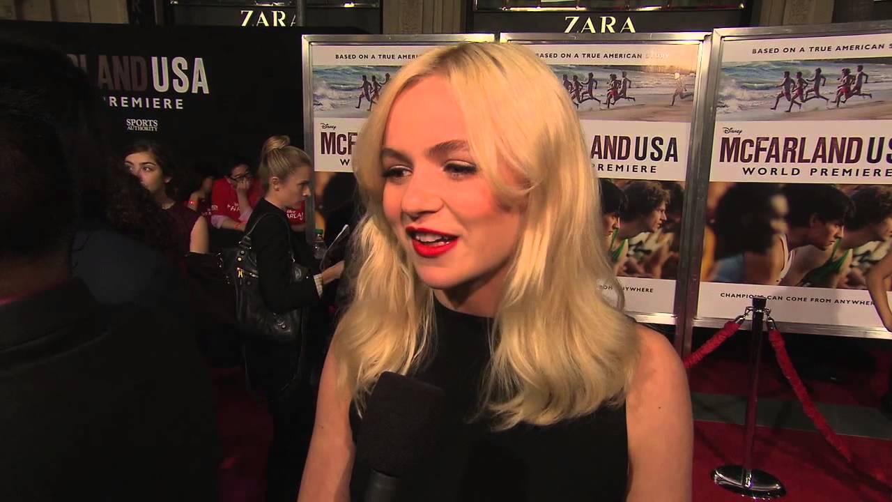 McFarland USA: Morgan Saylor Official Premiere Interview | ScreenSlam ...