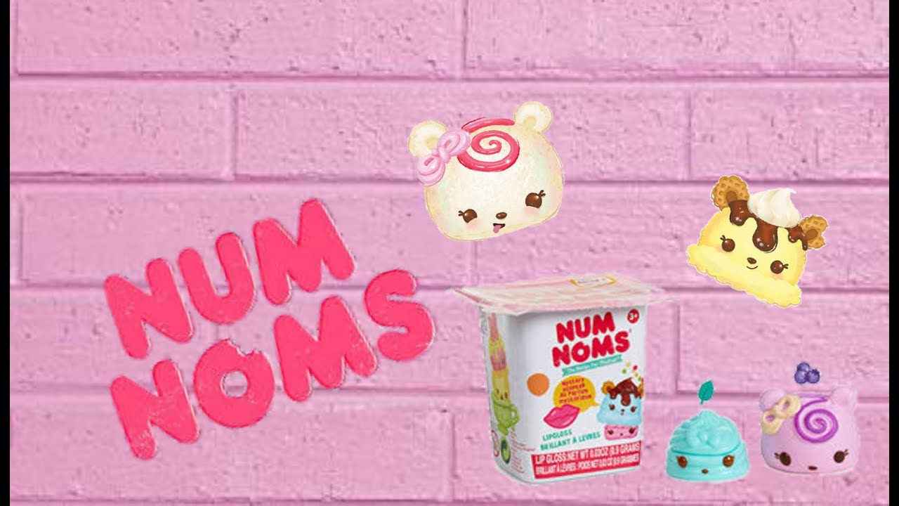 NUM NOMS!!! Series 1 Lipgloss Num Noms Openings!! - YouTube