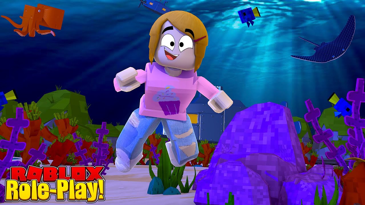 Roblox Roleplay - Molly Goes Scuba Diving For Treasures! - YouTube