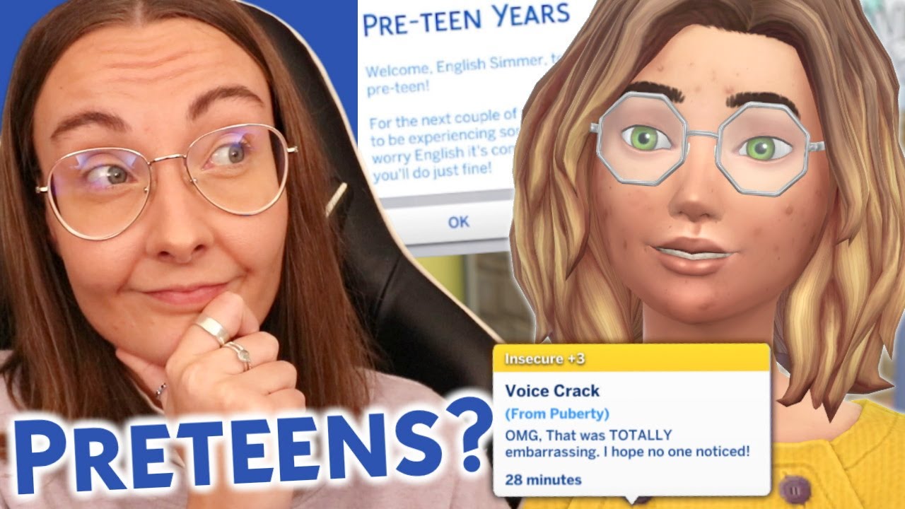 Will this preteen mod for the sims 4 make me want them in my game ...