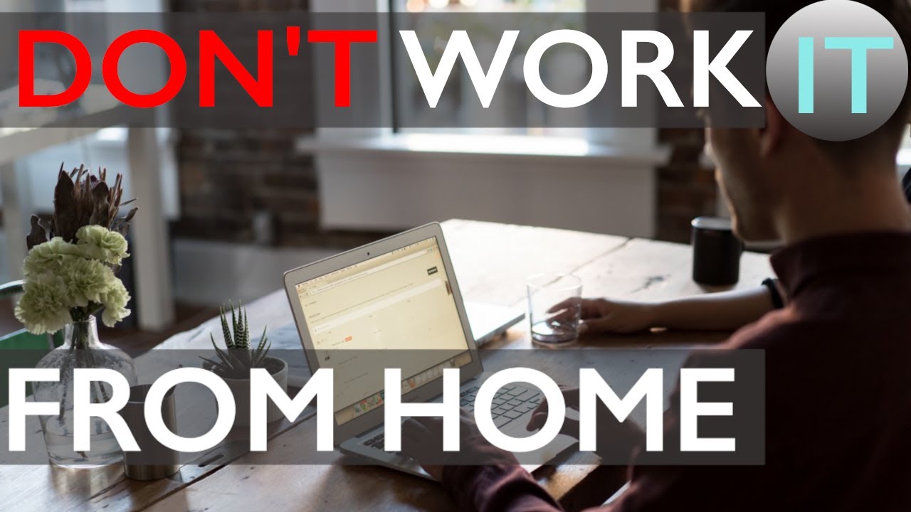 Work From Home is WORSE for the Environment? | Remote Work ...