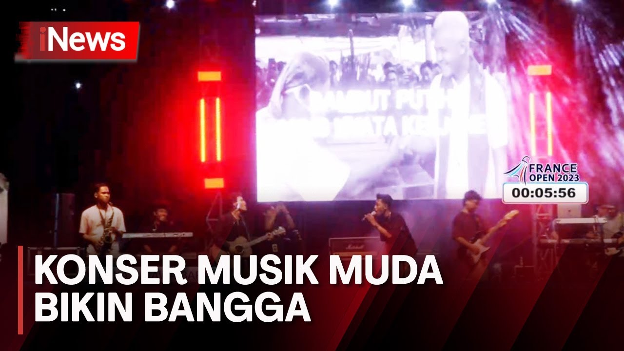 Konser Dukungan Gen Z dan Milenial untuk Ganjar - YouTube