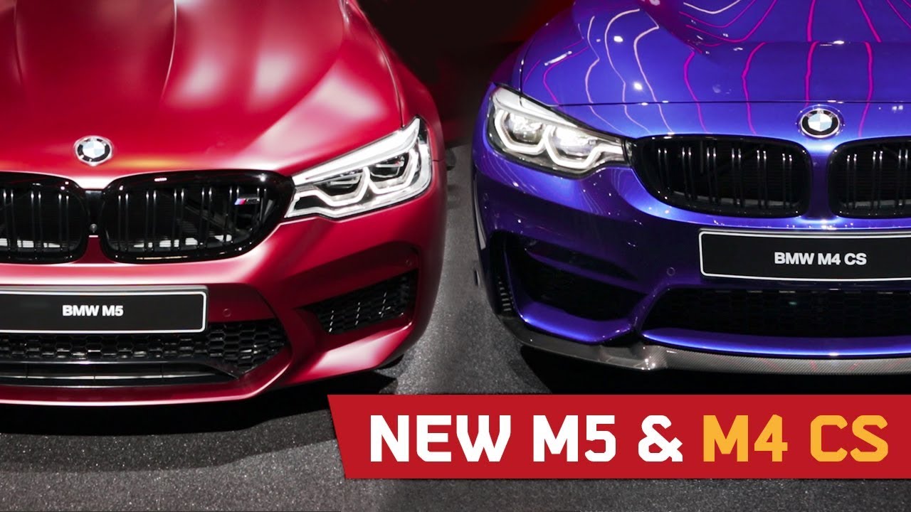 New M5 and M4 CS: New Kings of M Power!! IAA 2017 - YouTube