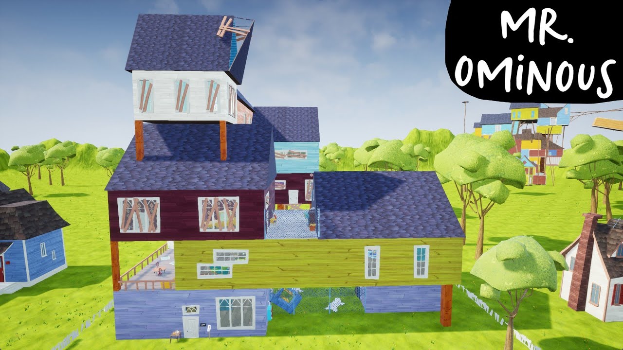 Mr. Ominous - Hello Neighbor mod kit - YouTube