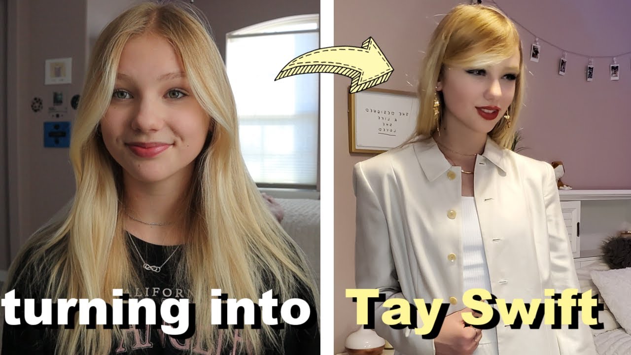 *attempting* to turn into Taylor Swift... - YouTube