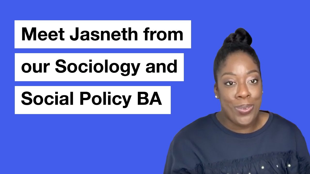 Meet Jasneth Richards – Sociology and Social Policy student - YouTube