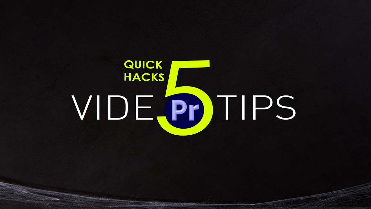 Premiere Pro Tips & Tricks 2025 | Edit Faster Like a Pro - YouTube