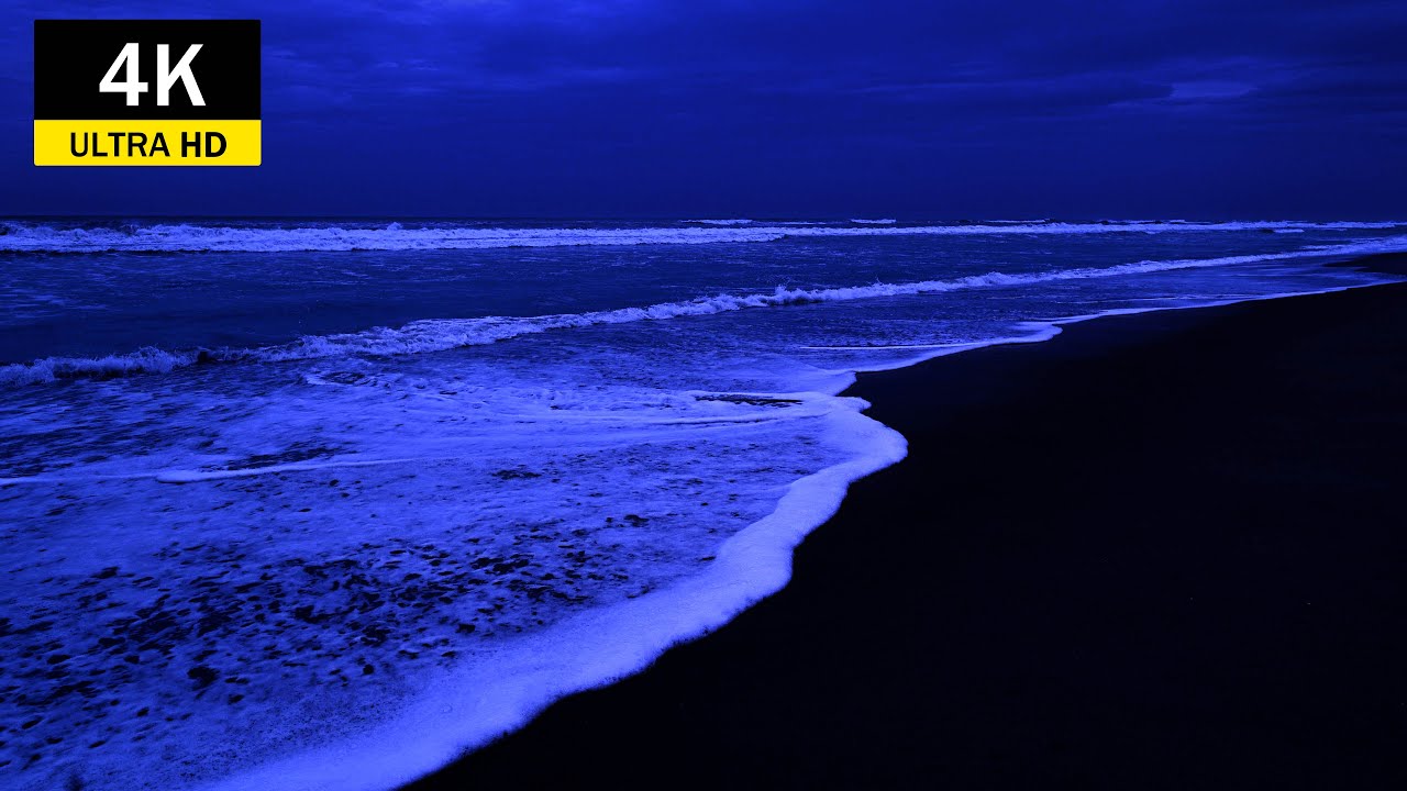 Ocean Wave Sounds at Night - Relaxing Wave Sounds For Sleeping Well ...