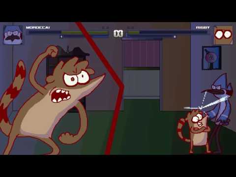 AN Mugen Request #589: Mordecai VS Rigby