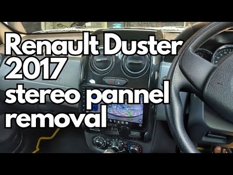 How to remove Renault Duster music system #stereoremoval #jinoaugustin #Duster