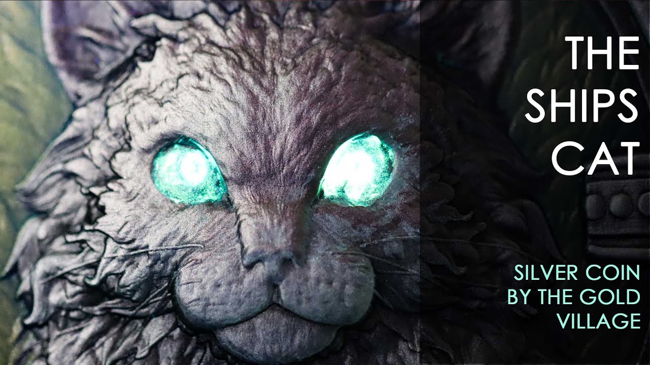 A cool new silver coin celebrating the feline guardians of the nautical ...