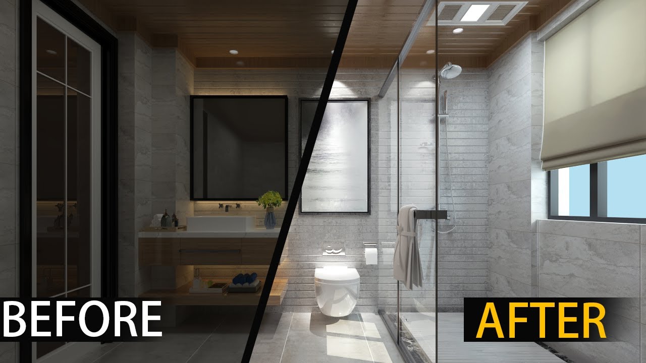 Interior Post Production Architectural Visualization Tutorials | CG ...