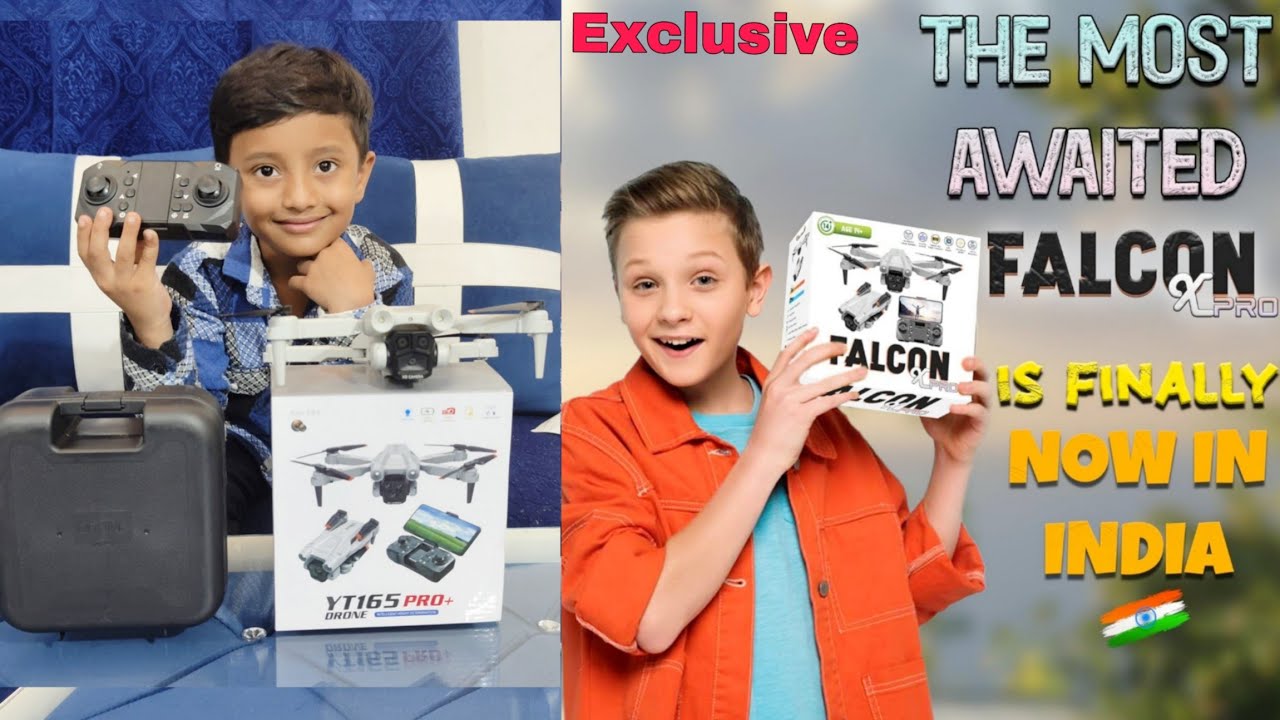 Exclusive Falcon X Pro Drone Unboxing By Malik Rehan - YouTube