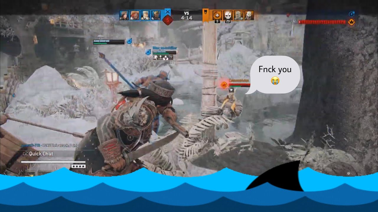 We took the commander for a swim For Honor - YouTube